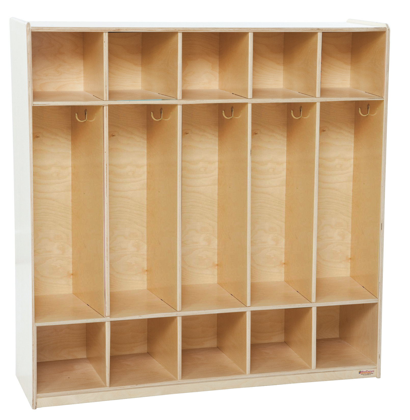 Wood Designs 5 Section Locker, 54"W - Wayfair Canada